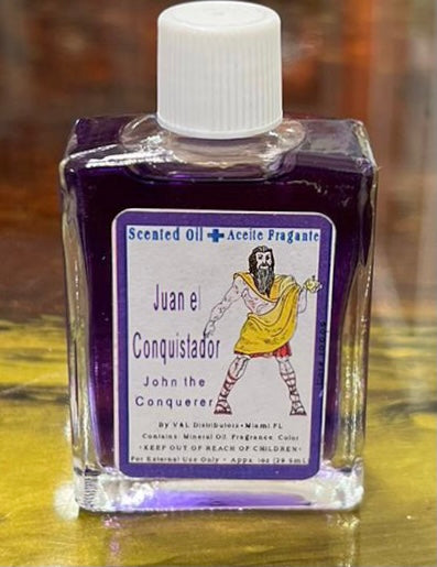 High John the Conqueror Oil – Clara Luz Candle Shop
